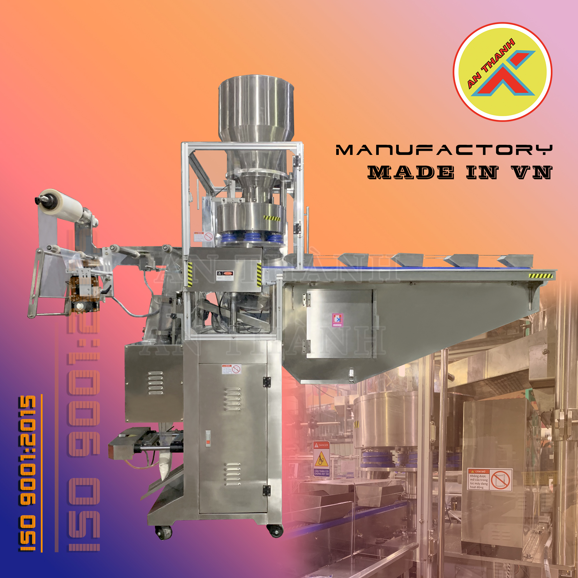 Instant Porridge Packaging Machine - Máy đóng gói công nghiệp An Thành